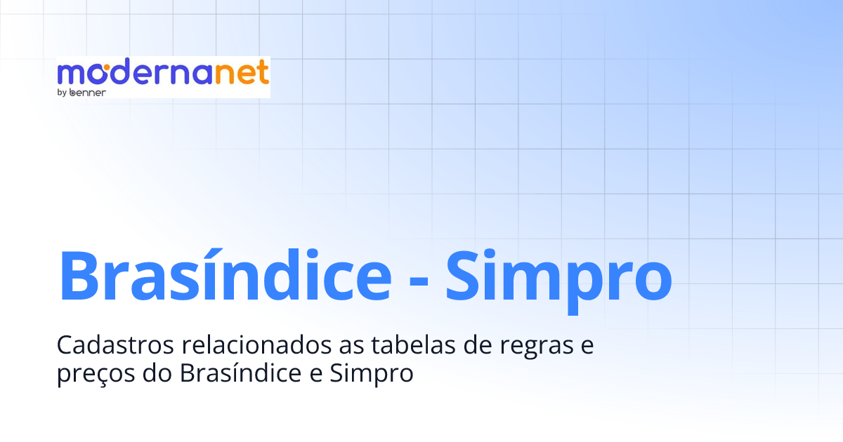 Brasíndice - Simpro | ModernaNet