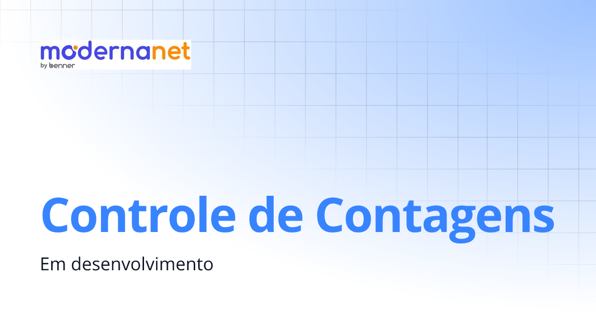 Controle de Contagens | ModernaNet
